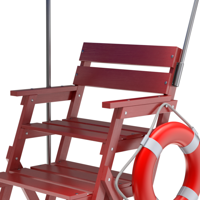 Lifeguard Chair 3D Model in Chair 3DExport