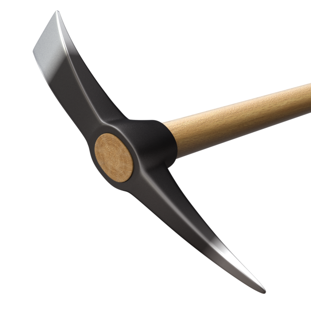 Pickaxe 3D Model in Tools 3DExport