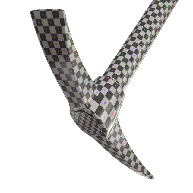 Pickaxe 3D Model in Tools 3DExport