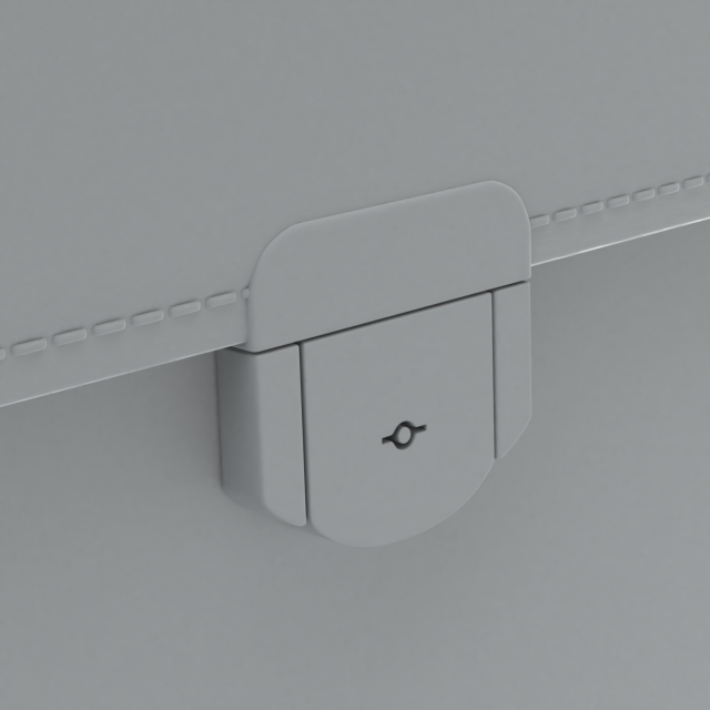 Leather Briefcase 3D Model in Other 3DExport