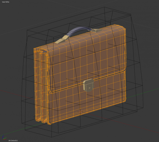 Leather Briefcase 3D Model in Other 3DExport