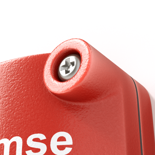 Emergency Hand Brake 3D Model in Parts 3DExport