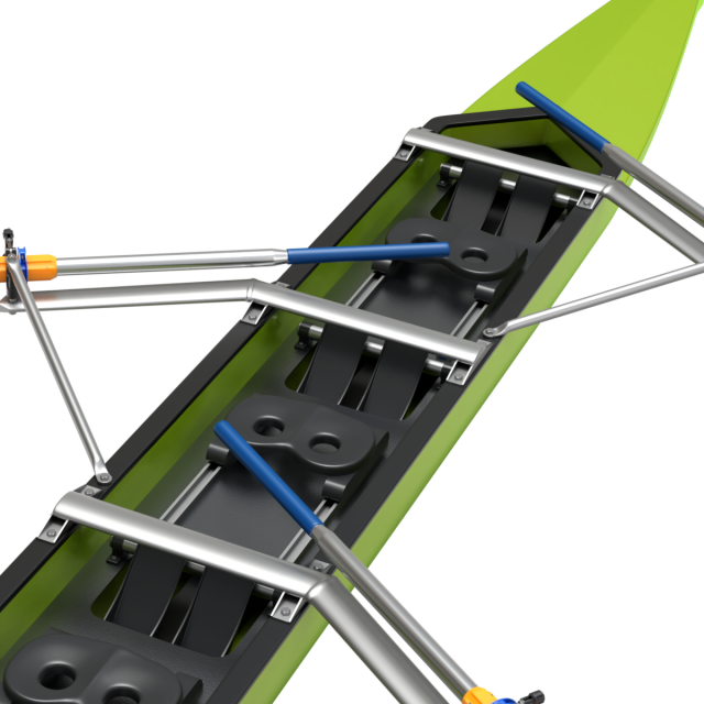 Eight Men Rowing Boat 3D Model in Sports Equipment 3DExport