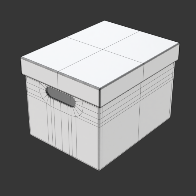 Storage Box 3D Model in Other 3DExport