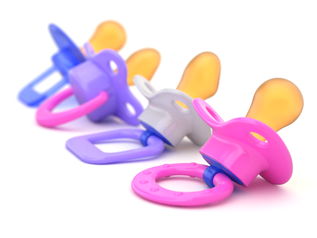 Pacifier Set 3D Model in Other 3DExport
