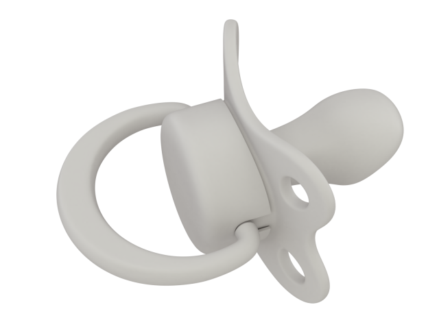 Pacifier Set 3D Model in Other 3DExport