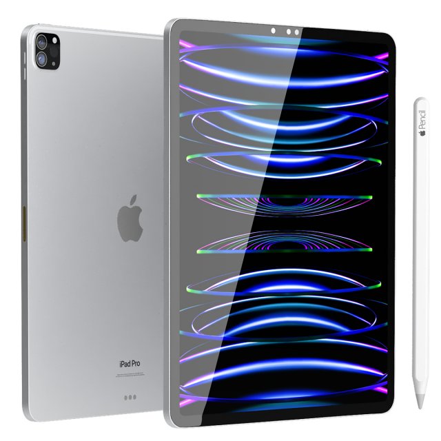 Apple ipad pro 12 3D Model in Tablet 3DExport