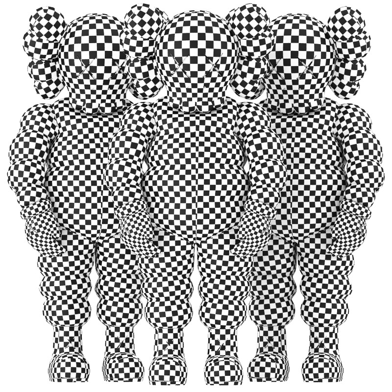 Kaws chum collection 3D Model in Sculpture 3DExport