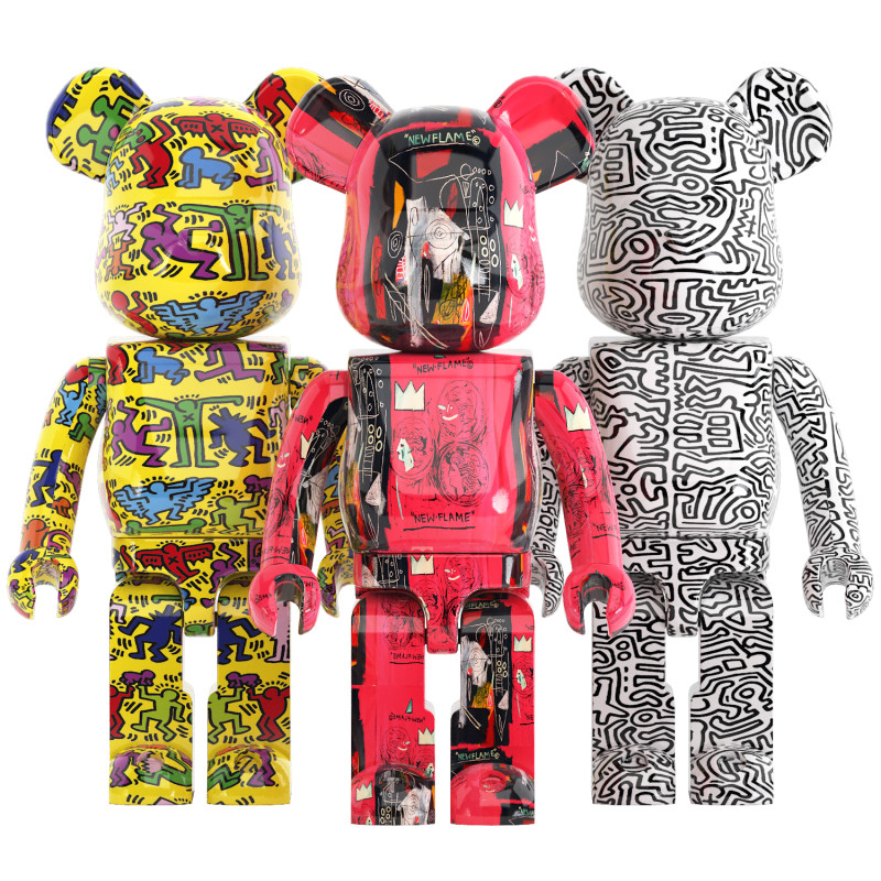 Basquiat bearbrick collection 02 3D 모델 in 장난감 3DExport
