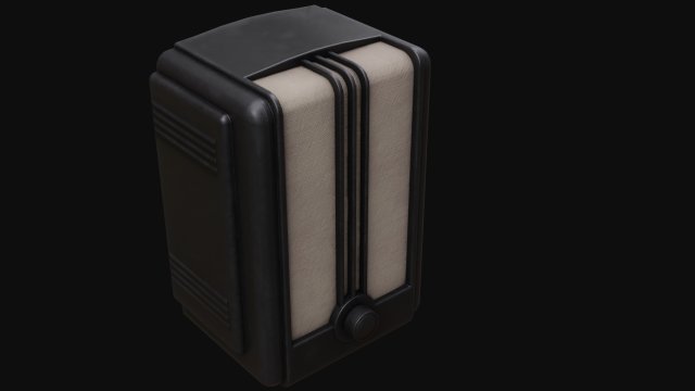 Set of Old Broadcast Loudspeakers from USSR Old Soviet radio 3D Model ...