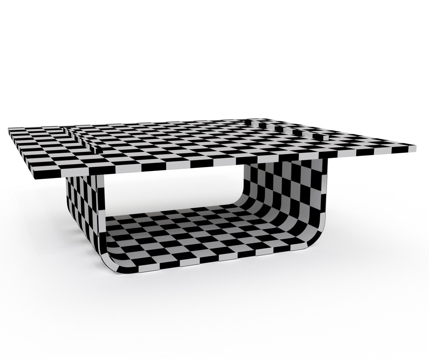 Coffe table 3D Model in Table 3DExport