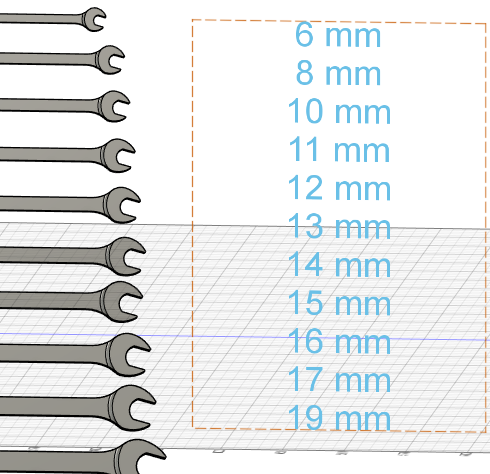 Wrench Set 3D Model in Tools 3DExport