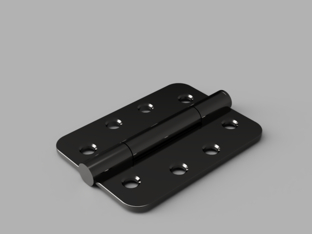 Hinge 3D Model in Bedroom 3DExport