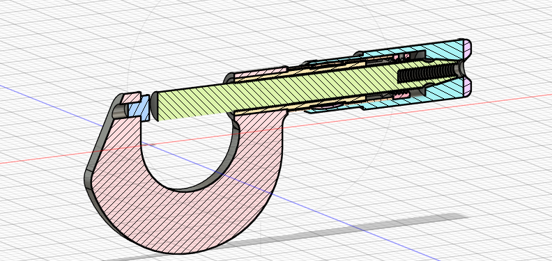 Micrometer 3D Model in Tools 3DExport