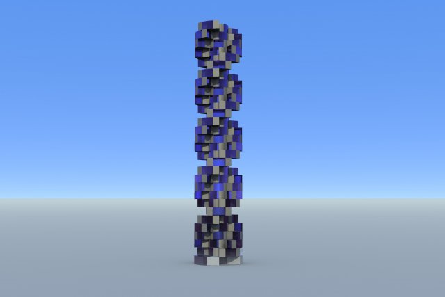 Modular rotating skyscraper 3D Model in Buildings 3DExport