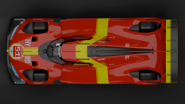 Ferrari 499P 3D Model in Racing 3DExport