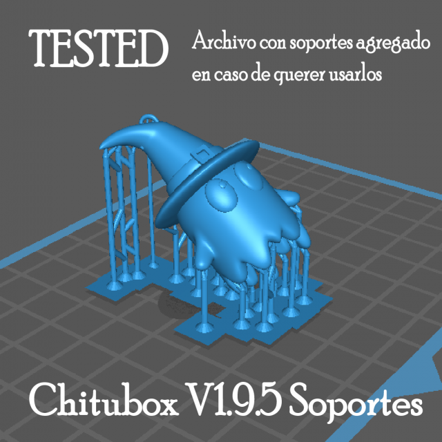 MAGICAL GHOST 3D print model 3D Print Model in Pendants 3DExport