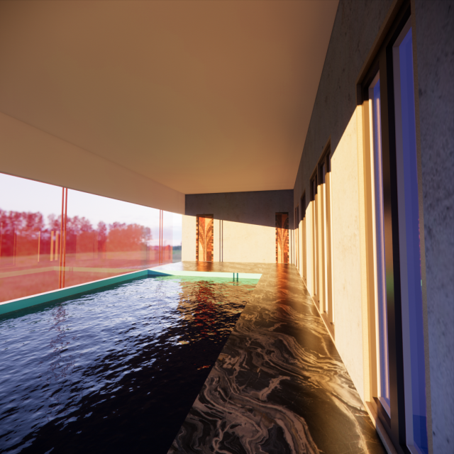 Modern Villa Project 3D Model in Buildings 3DExport