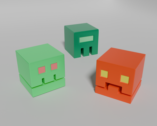 Icon Kit 1 Geometry Dash First 10 Cubes 3D Model in Game Assets 3DExport