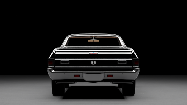 Chevrolet El Camino 3D Model in Classic Cars 3DExport