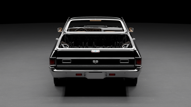 Chevrolet El Camino 3D Model in Classic Cars 3DExport