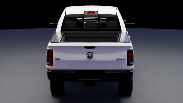 Dodge RAM 1500 3D Model in SUV 3DExport