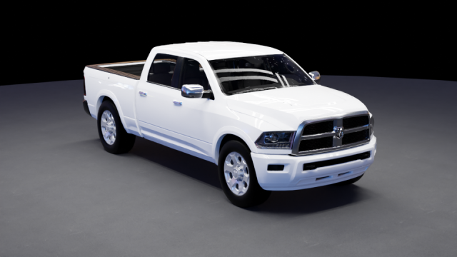 Dodge RAM 1500 3D Model in SUV 3DExport