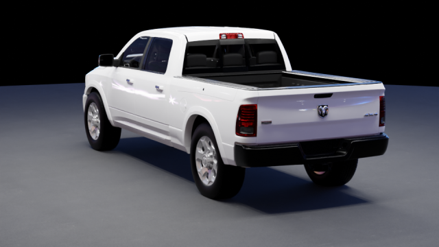Dodge RAM 1500 3D Model in SUV 3DExport