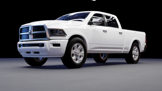 Dodge RAM 1500 3D Model in SUV 3DExport