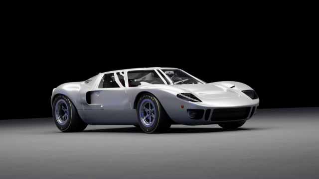 GT40 3D Model in Classic Cars 3DExport