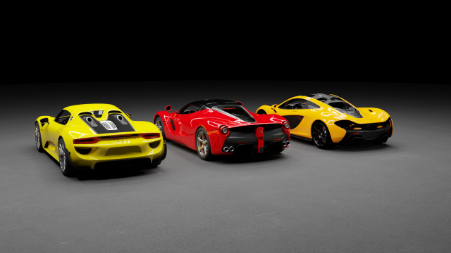 Holy Trinity Car Pack 3D Model in Sport Cars 3DExport