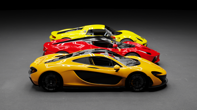 Holy Trinity Car Pack 3D Model in Sport Cars 3DExport