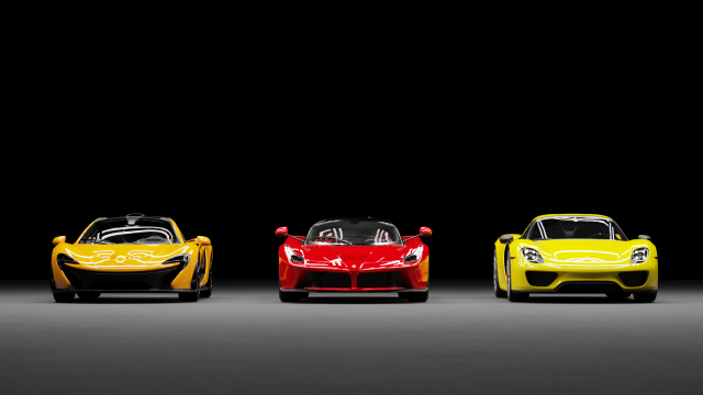 Holy Trinity Car Pack 3D Model in Sport Cars 3DExport