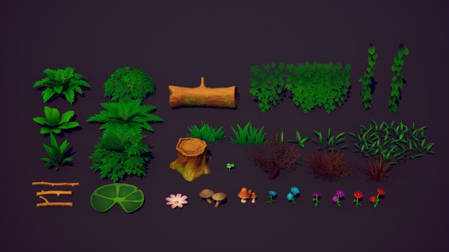 EMBERLIGHT - Stylized Camp Pack 3D Model in Game Assets 3DExport