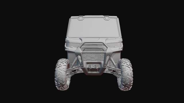 BRP Can-Am Defender HD10 Limited Single Door Modelo 3D in VUD 3DExport