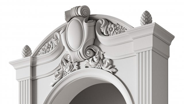 Classic arc 2 3D Model in Decoration 3DExport