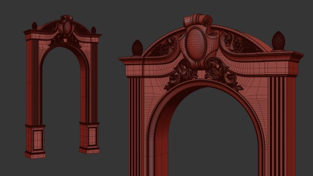 Classic arc 2 3D Model in Decoration 3DExport