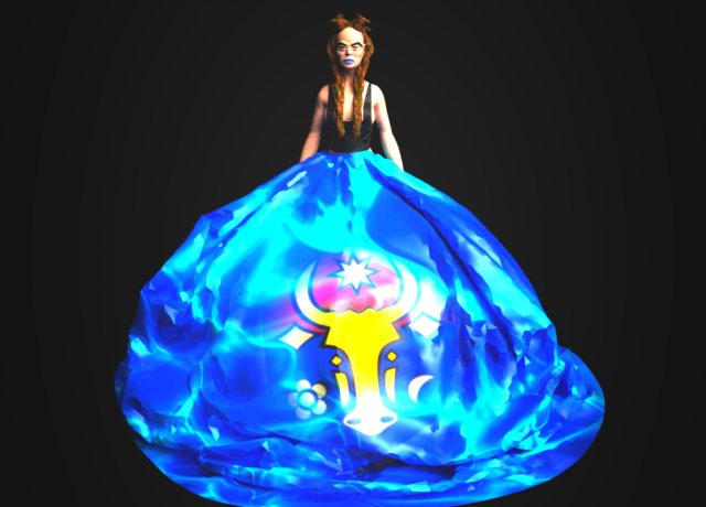 Valencia character 3D Model in Woman 3DExport