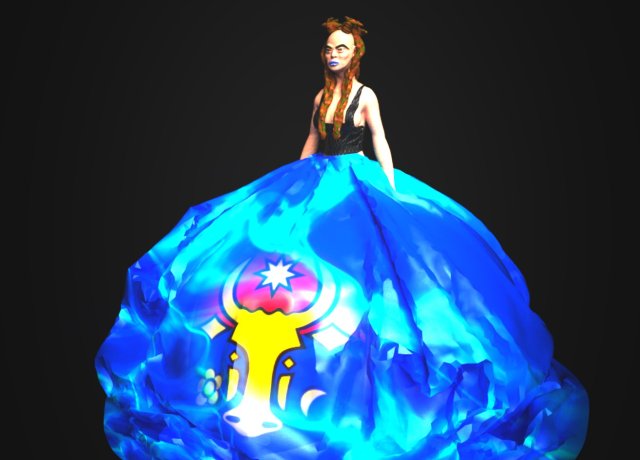 Valencia character 3D Model in Woman 3DExport