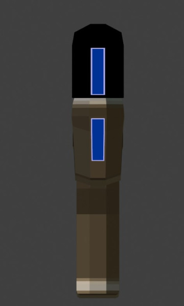 Cyber blaster from game Rampage 3D Model in Pistol 3DExport