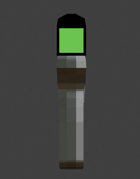 Cyber blaster from game Rampage 3D Model in Pistol 3DExport