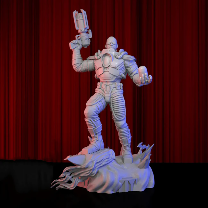 Mr Freeze 3D Print Model in Man 3DExport