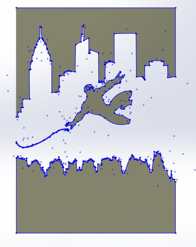 10 DXF File CNC g-code Industrial Laser Cut Spidermen Vector DXF Router ...