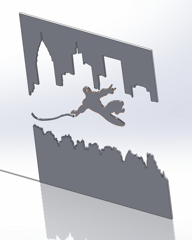 10 DXF File CNC g-code Industrial Laser Cut Spidermen Vector DXF Router ...