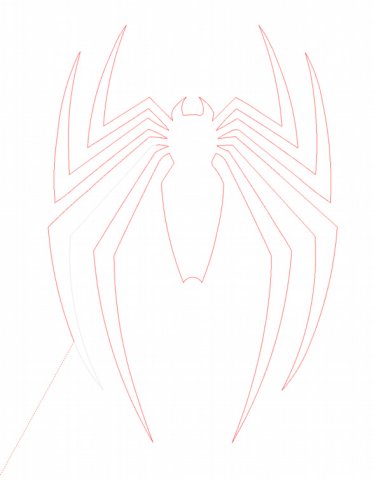 10 DXF File CNC g-code Industrial Laser Cut Spidermen Vector DXF Router ...