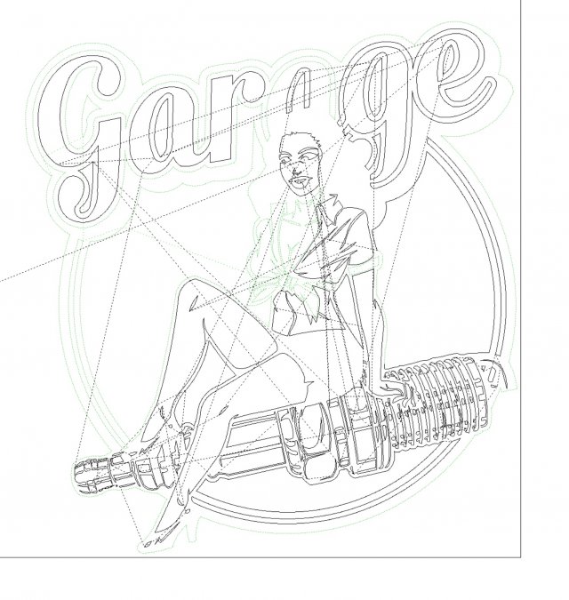 10 DXF File CNC g-code Industrial Laser Cut Vector DXF Plasma Router ...