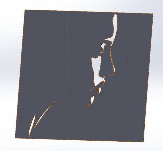 18 File DXF CNC g-code Industrial Laser Cut WOMANS FACE Vector Plasma ...