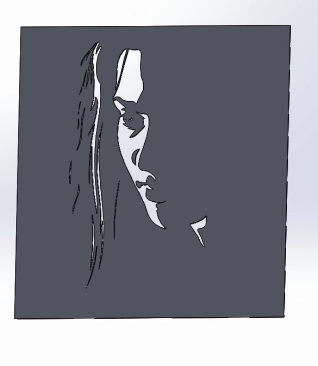 18 File DXF CNC g-code Industrial Laser Cut WOMANS FACE Vector Plasma ...