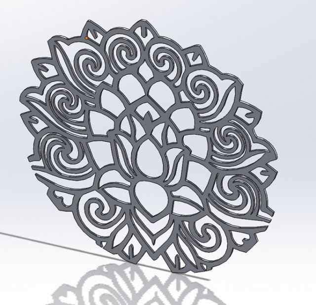15 DXF File CNC g-code Laser Cut Mandala Vector DXF Plasma Router ...
