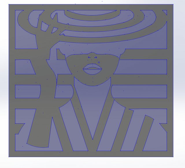 8 DXF File CNC g-code Industrial Laser Cut WOMEN LINES PANEL decorative ...